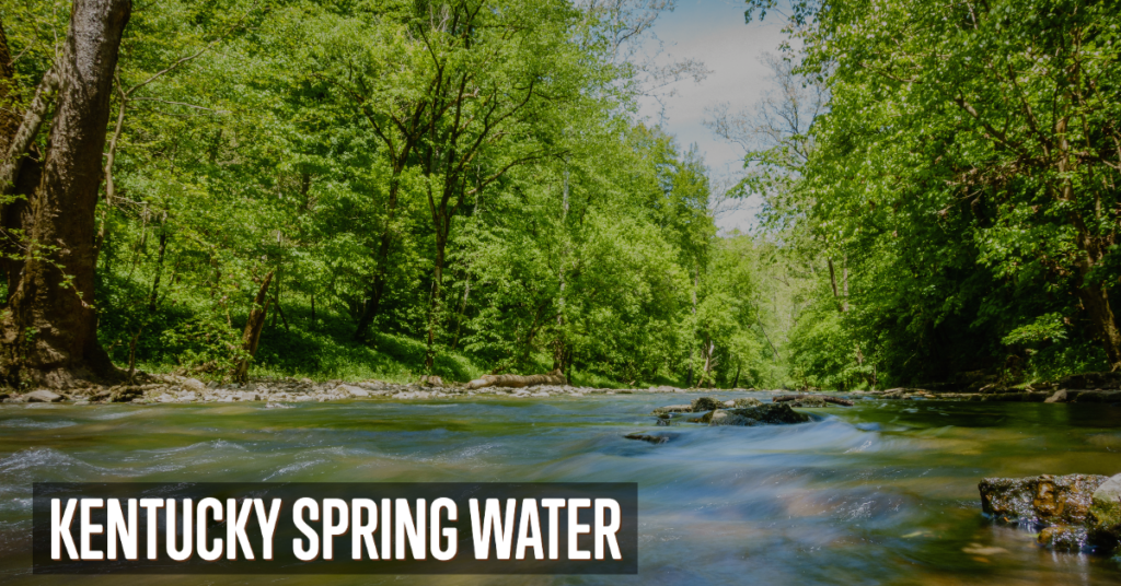 Legendary Kentucky limestone springwater - New Riff